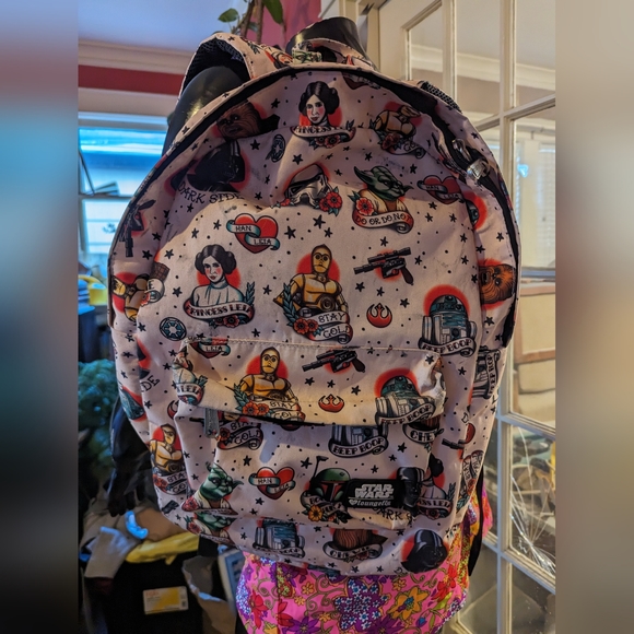 Loungefly | Bags | Star Wars Loungefly Star Wars Canvas Backpack | Poshmark